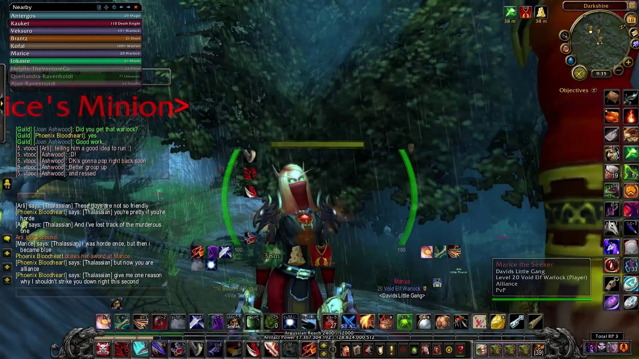 Blood Elf meets a Void Elf for the first time (WoW RP) - YouTube