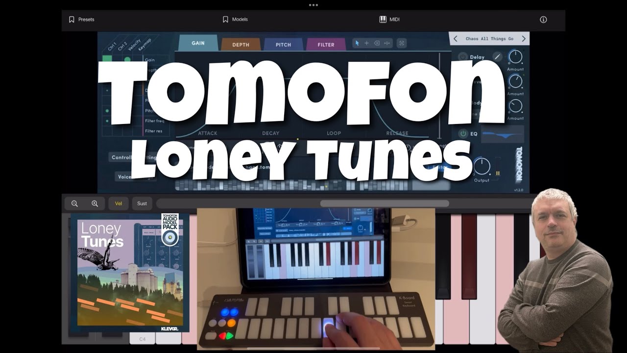 Klevgrand Tomofon Real Audio Synth - Demo: Loney Tunes Audio Model Pack ...