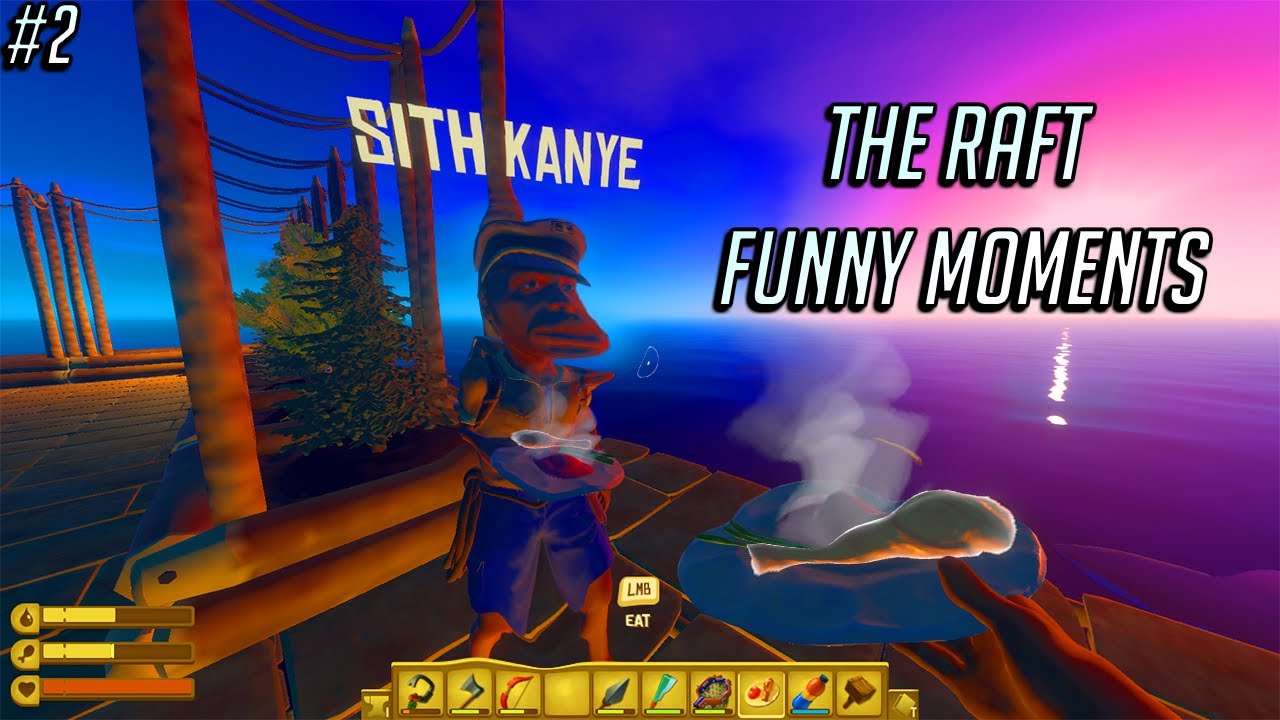 The Raft Sniping Montage. (The Raft Funny moments) - YouTube