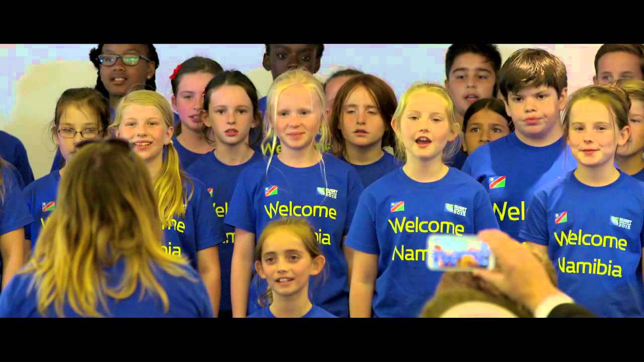 Namibia Welcome Ceremony - YouTube