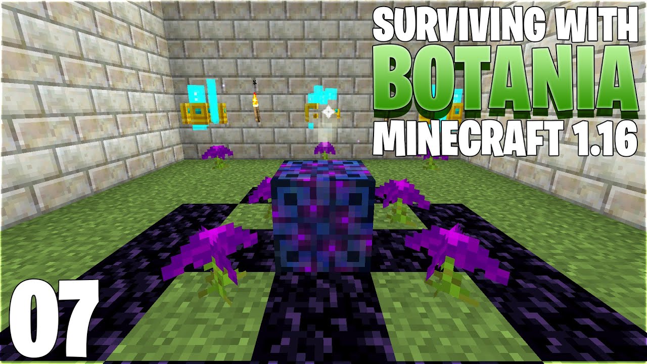 Surviving With Botania 1.16 :: E07 - Mana Enchanter - YouTube