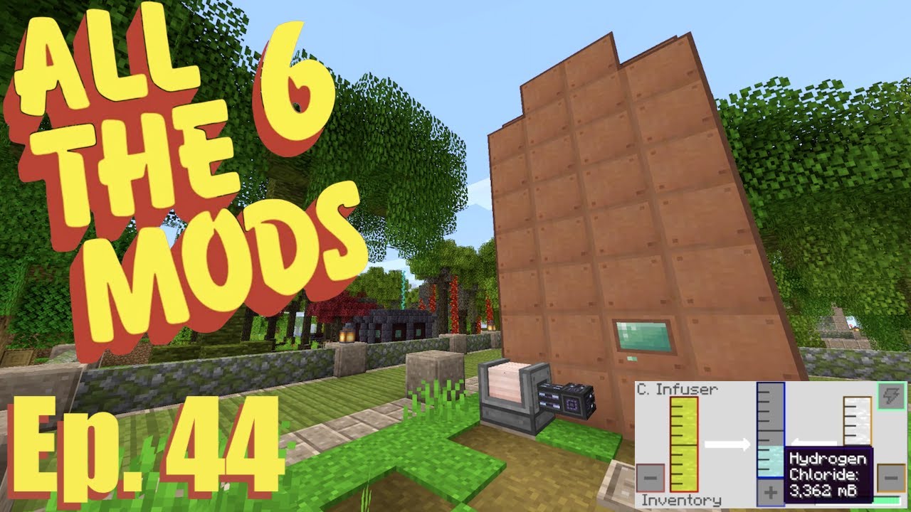 All The Mods 6 Ep. 44 - Hydrogen Chloride Production (Mekanism) - YouTube