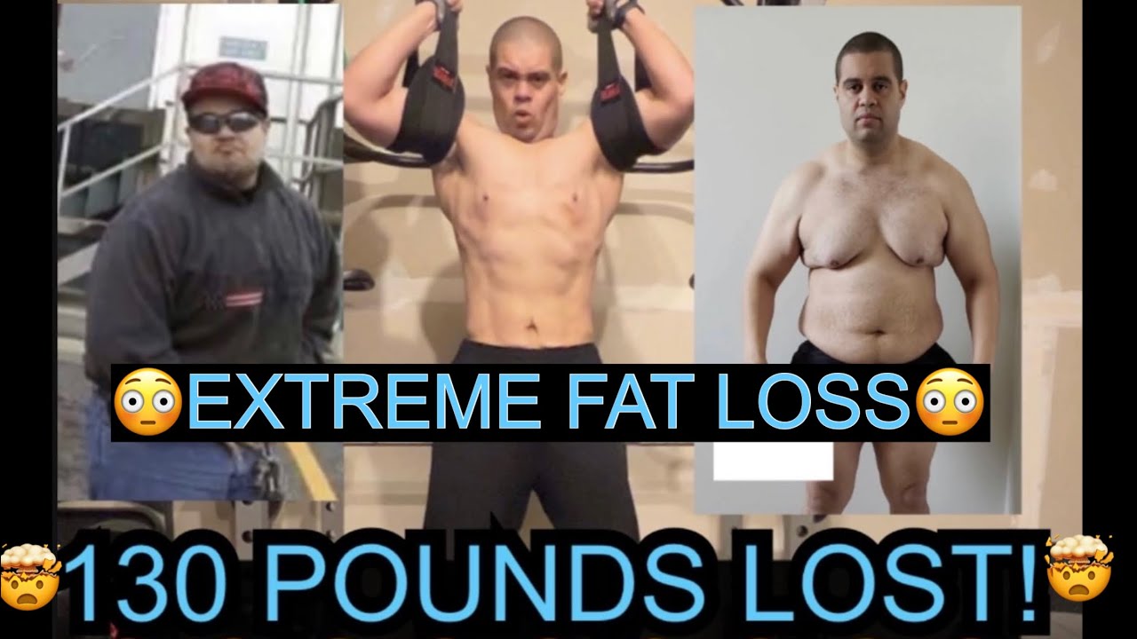 Lose Fat Fast! Get 6 pack! 😳 (No Gimmicks) 130 pound weight loss ...