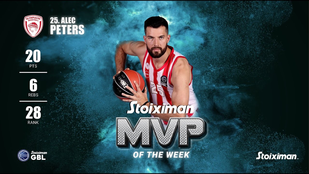 Stoiximan MVP of the Week: Round 16 - YouTube