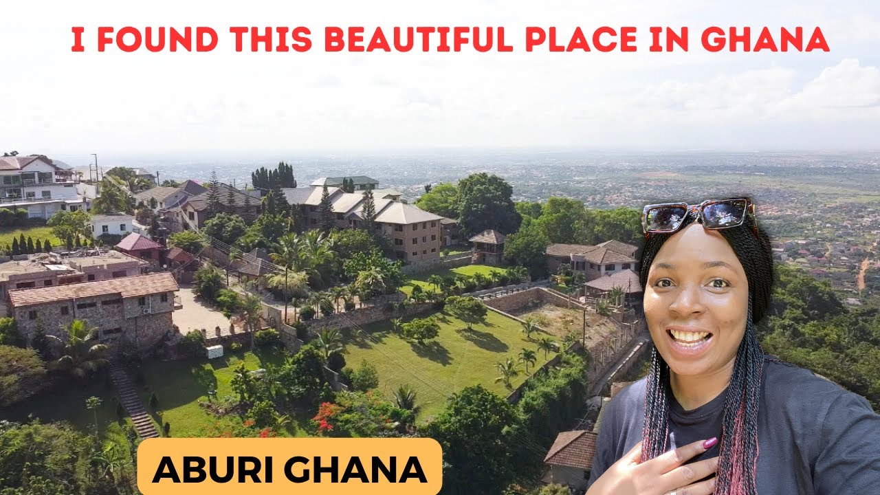I FOUND ANOTHER BEAUTIFUL PLACE IN GHANA| HIKING ON ABURI MOUNTAINS ...