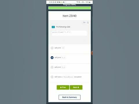 CISCO Python Essentials 2 - SUMMARY Test External|| Python Essentials 2 ...