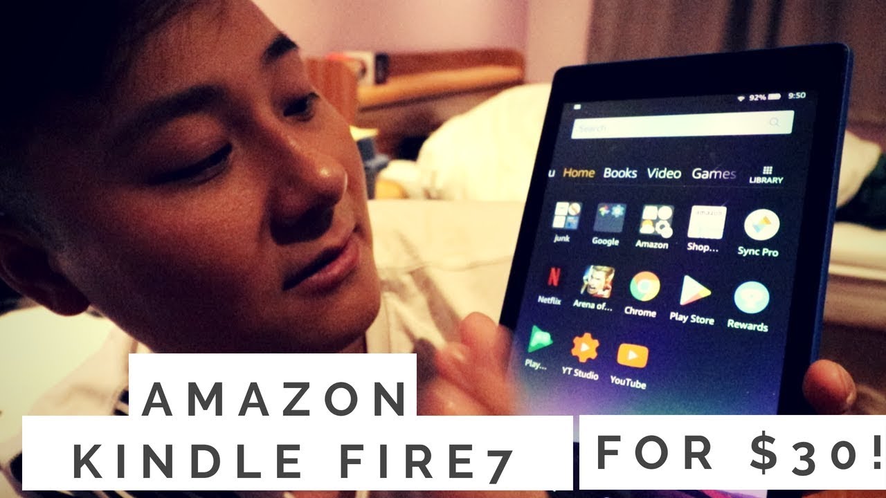 Kindle Fire 7 - 30 dollar tablet - YouTube
