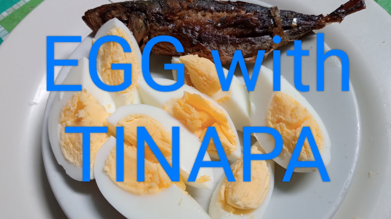 SLICING EGG in ONE HAND with TINAPA#BREAKFAST. - YouTube