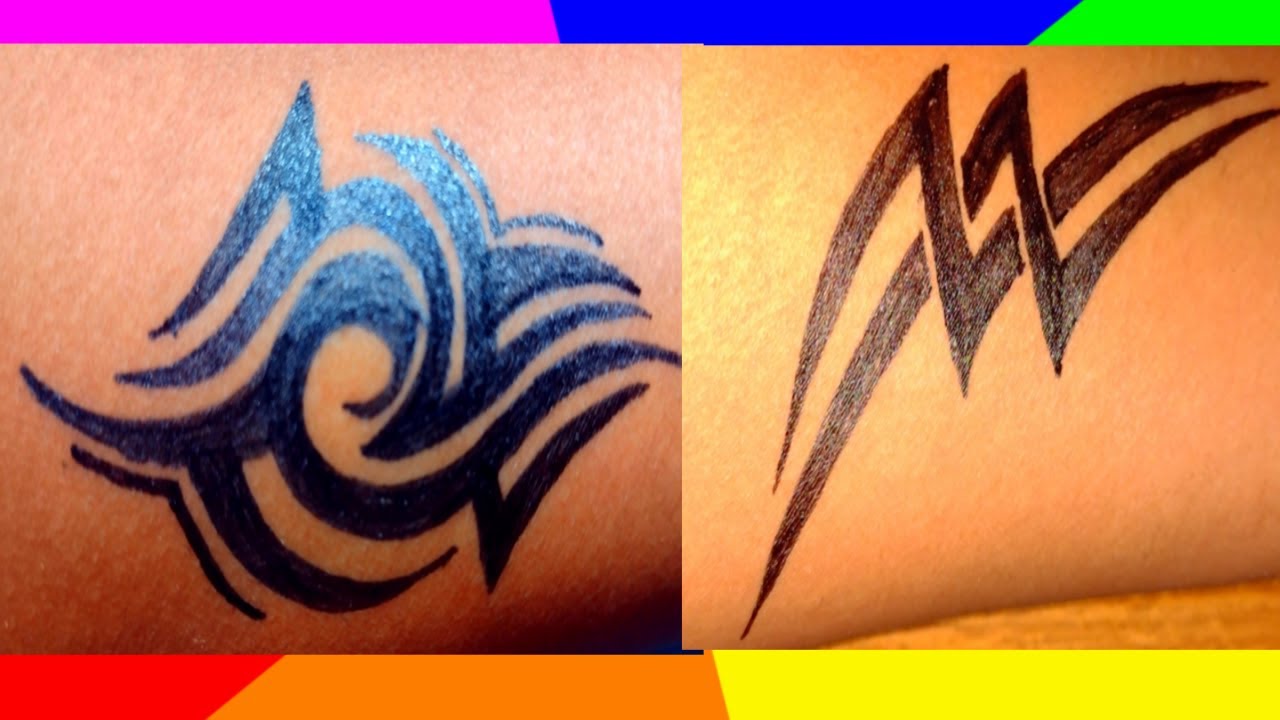 Tribal Tattoo Chest Ideas // Tribal Names Tattoo. - YouTube