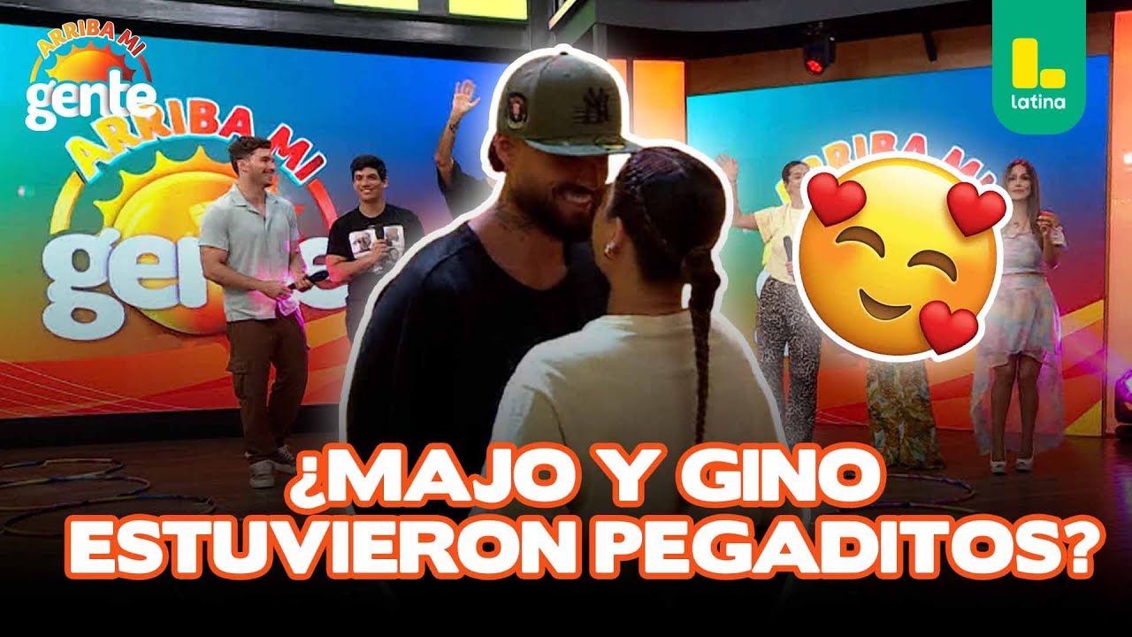 Gino Assereto y Majo Con Sabor se muestran inseparables en vivo l Arriba Mi Gente - YouTube