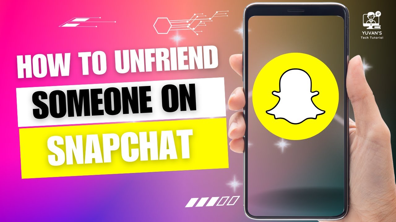 How to Unfriend Someone on Snapchat - YouTube