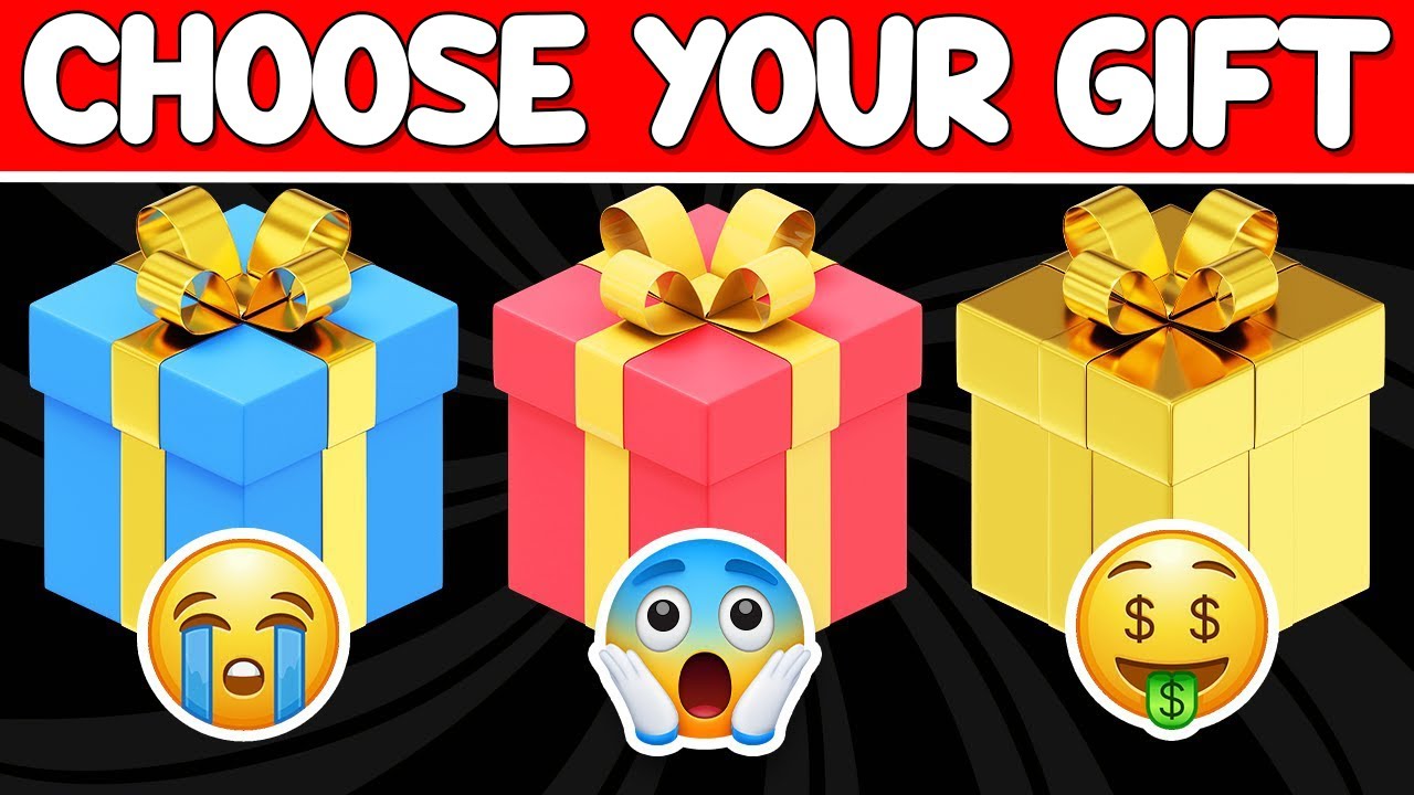 Choose your gift😍 #3giftbox #wouldyourather #pickonekickone - YouTube