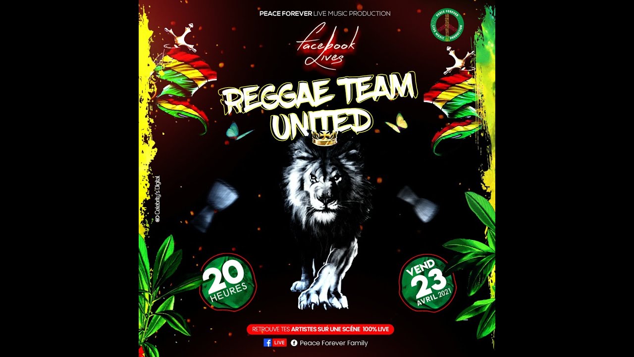 REGGAE TEAM UNITED FACEBOOK LIVE - YouTube