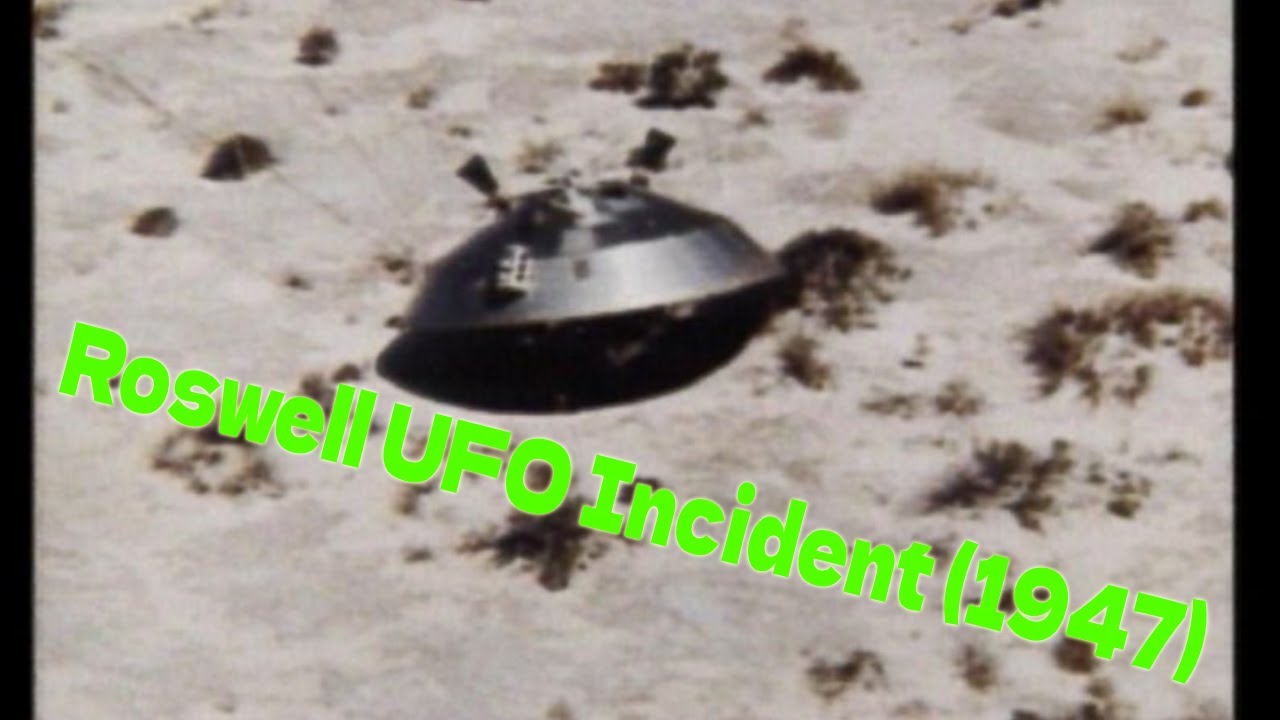 Roswell UFO Incident (1947) 👽 - YouTube