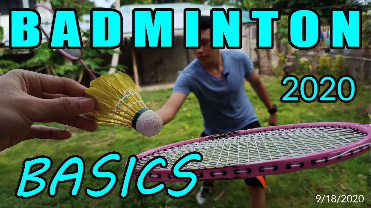 Basics of Badminton | Hand Grips/ Servings/ and Smash - YouTube