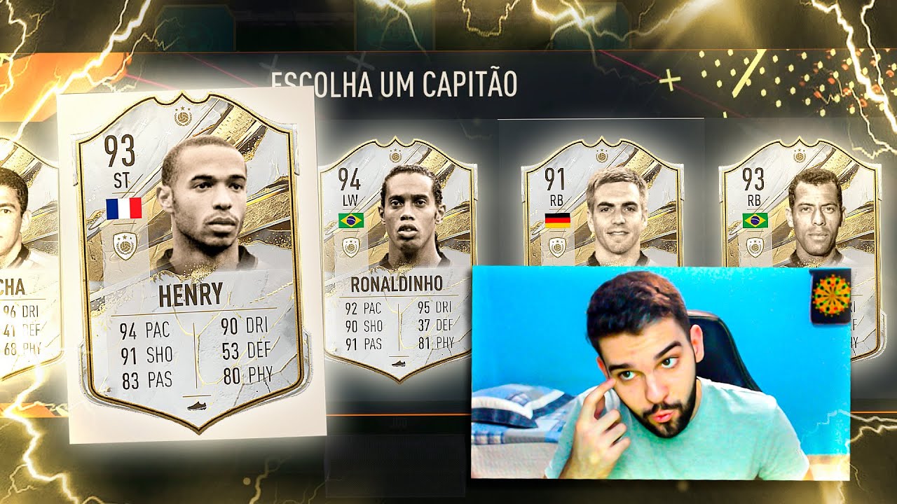 *MEU PRIMEIRO ICON* SUPER FUT DRAFT no FIFA 23! 🟡⚪️🟡⚪️ - YouTube