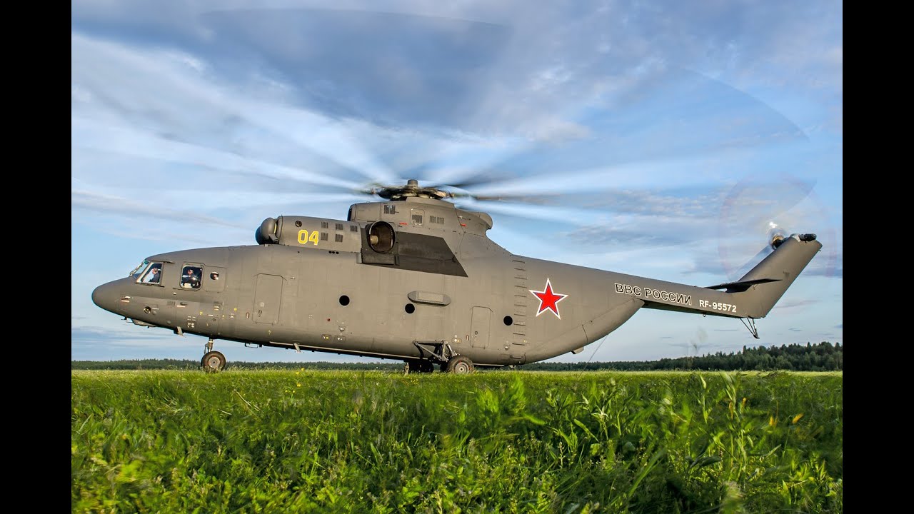 WORLDS MOST POWERFUL HELICOPTER Russian Mi 26 Helicopter lifting planes ...