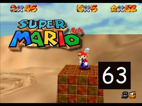 Super Mario 64 - Shifting Sand Land - Stand Tall on all Four Pillars ...