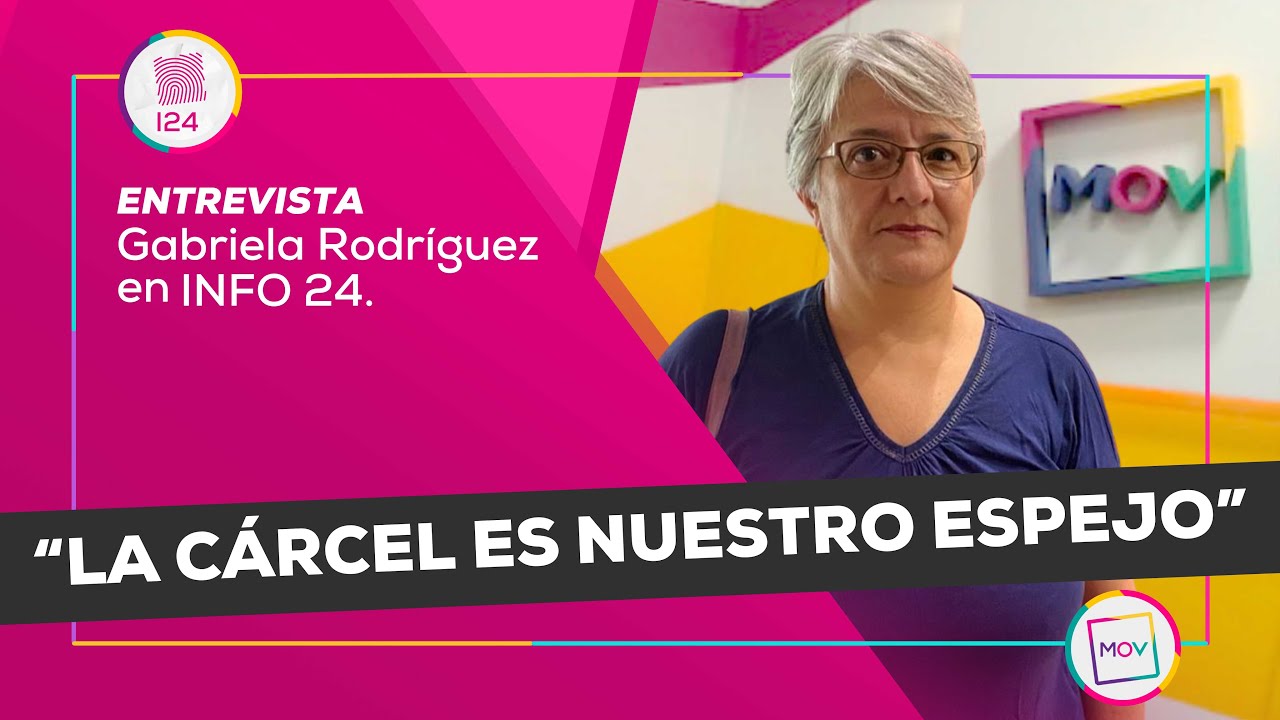 "La cárcel es nuestro espejo" | Gabriela Rodríguez en #INFO24 - YouTube