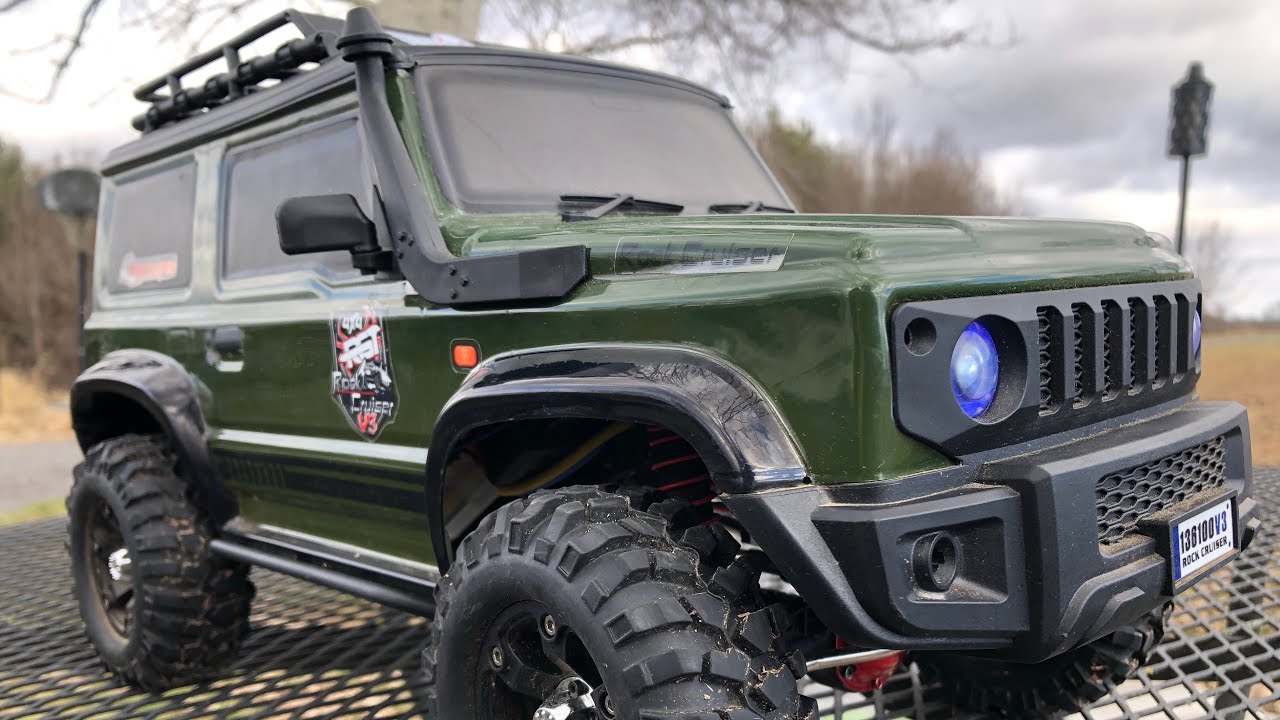 RGT 136100V3 Suzuki Jimny 1/10 scale 3s lipo with stock Hobbywing ...