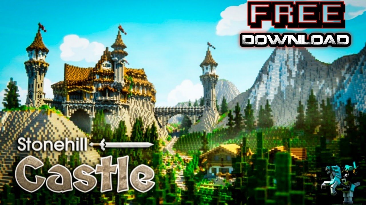 Minecraft: Stonehill Castle 🏰 Downloading Process | FREE | - YouTube