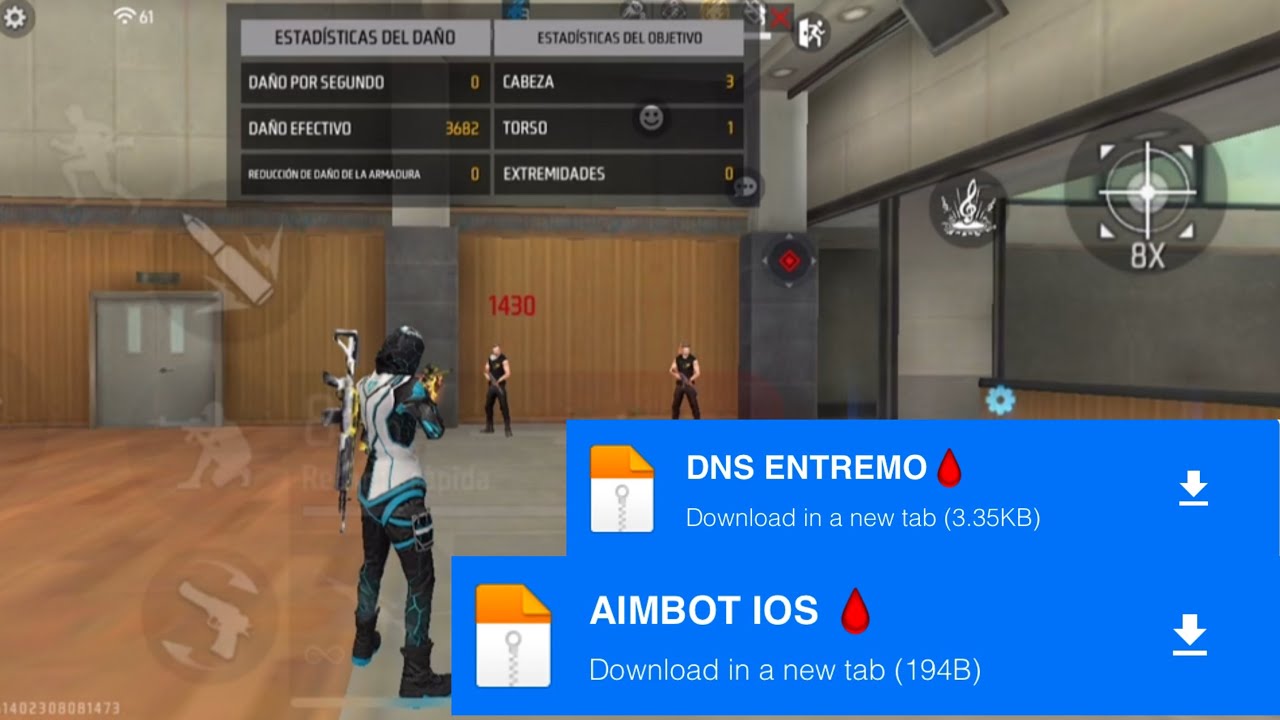 AIMBOT DICIMULADO TODAS LA VERSIÓN DE IOS 🩸 - YouTube