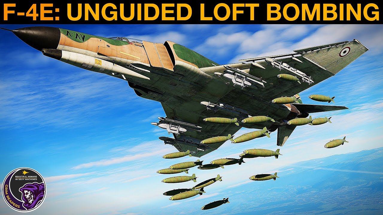 F-4E Phantom: Loft Toss Bombing Guide | DCS - YouTube