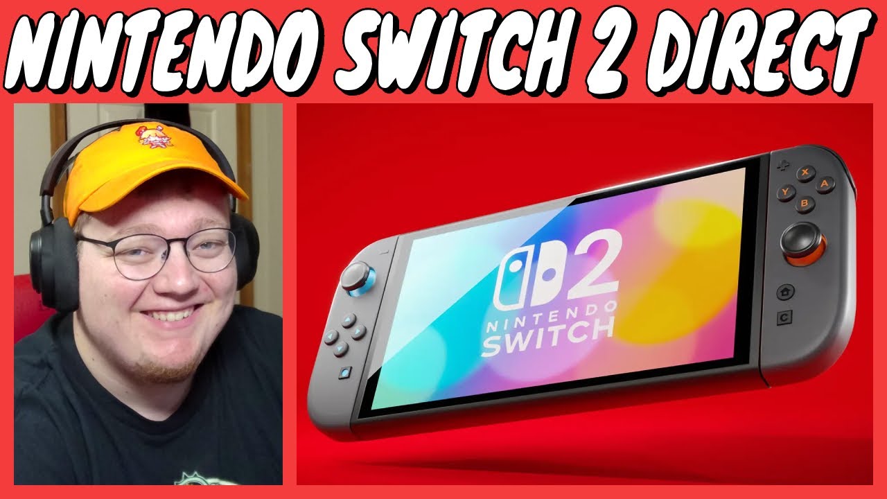 Reacting to the Nintendo Switch 2 Direct - YouTube