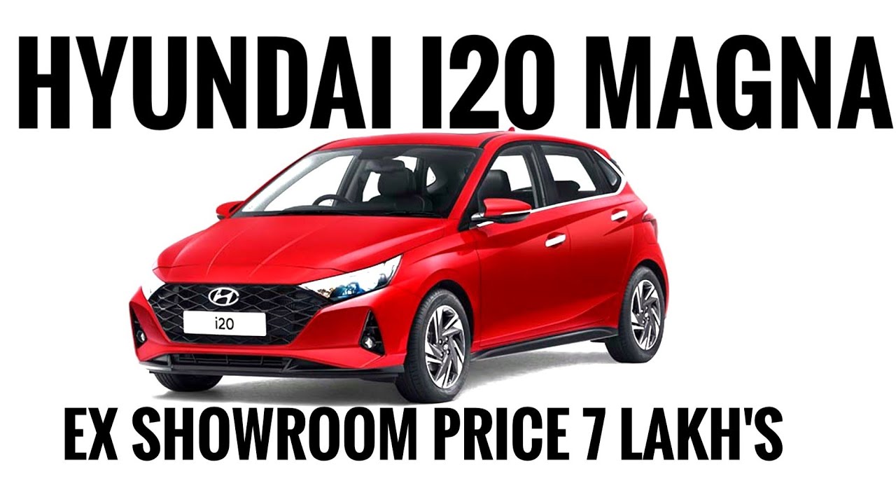 Hyundai i20 Magna Fiery Red Colour Ex showroom price 7 Lakh 's !!! 2022 ...