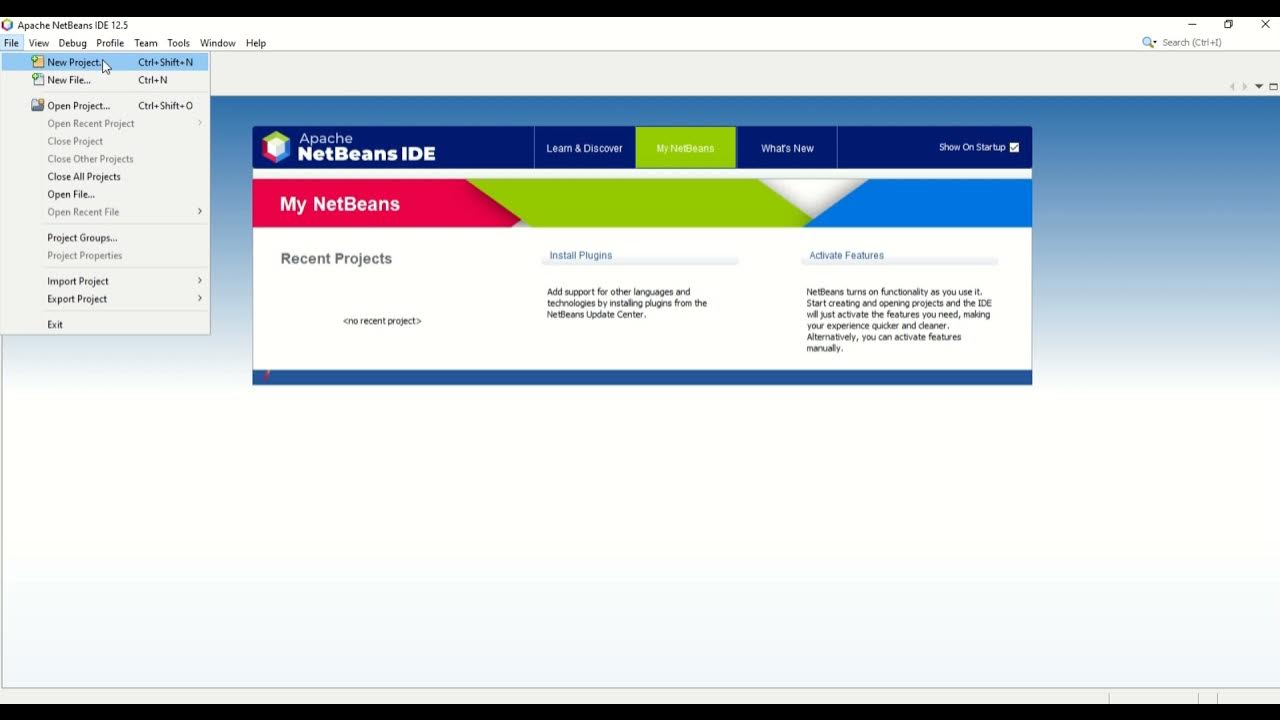 COMO ACTIVAR JAVA DESPUÉS DE LA INSTALACIÓN DEL APACHE NETBEANS ...