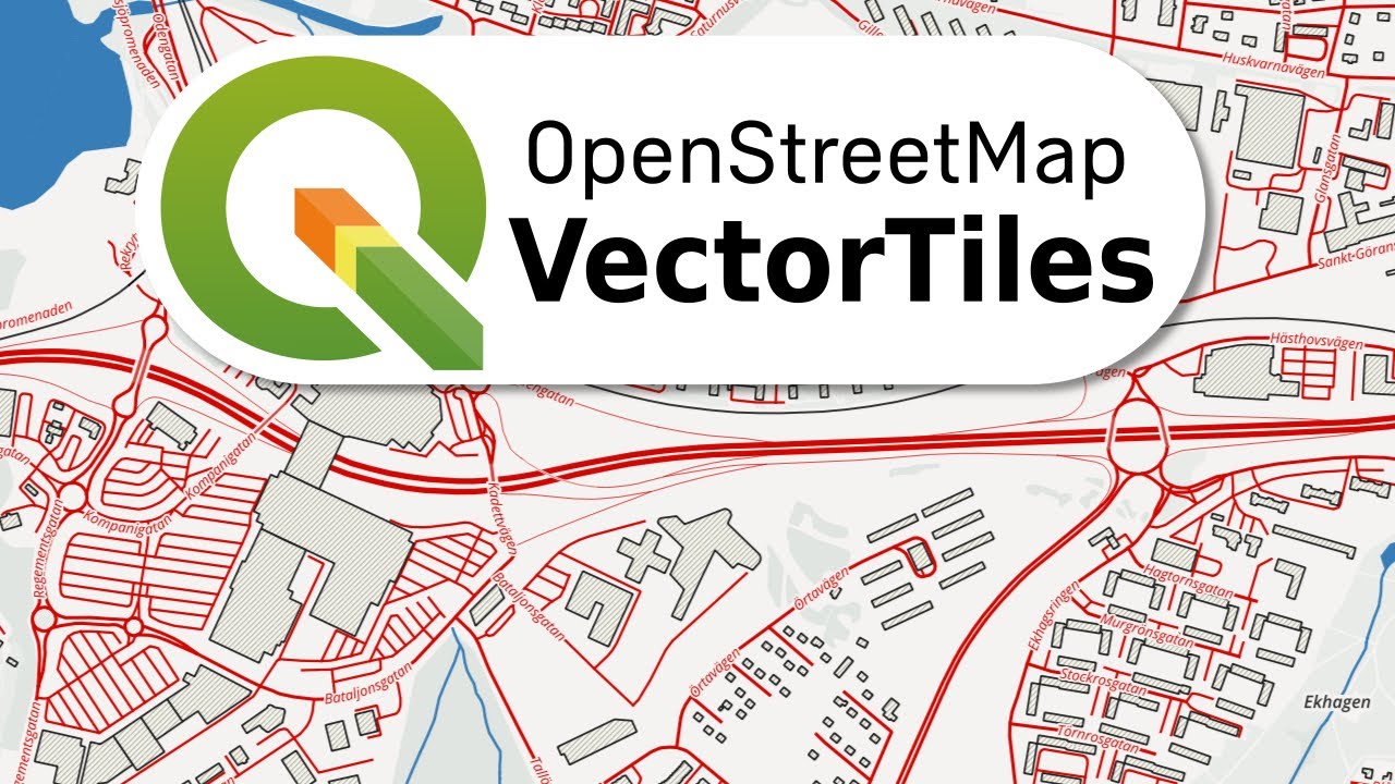 QGIS User 0056 - OSM Vector Tiles - YouTube
