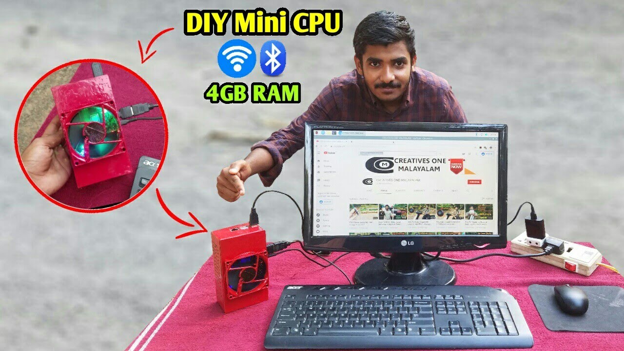 How To Build A Mini CPU in The World | പൊളിയേ.... - YouTube