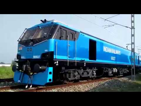 India’s most powerful Electric Locomotive - WAG12B, 12000HP - YouTube