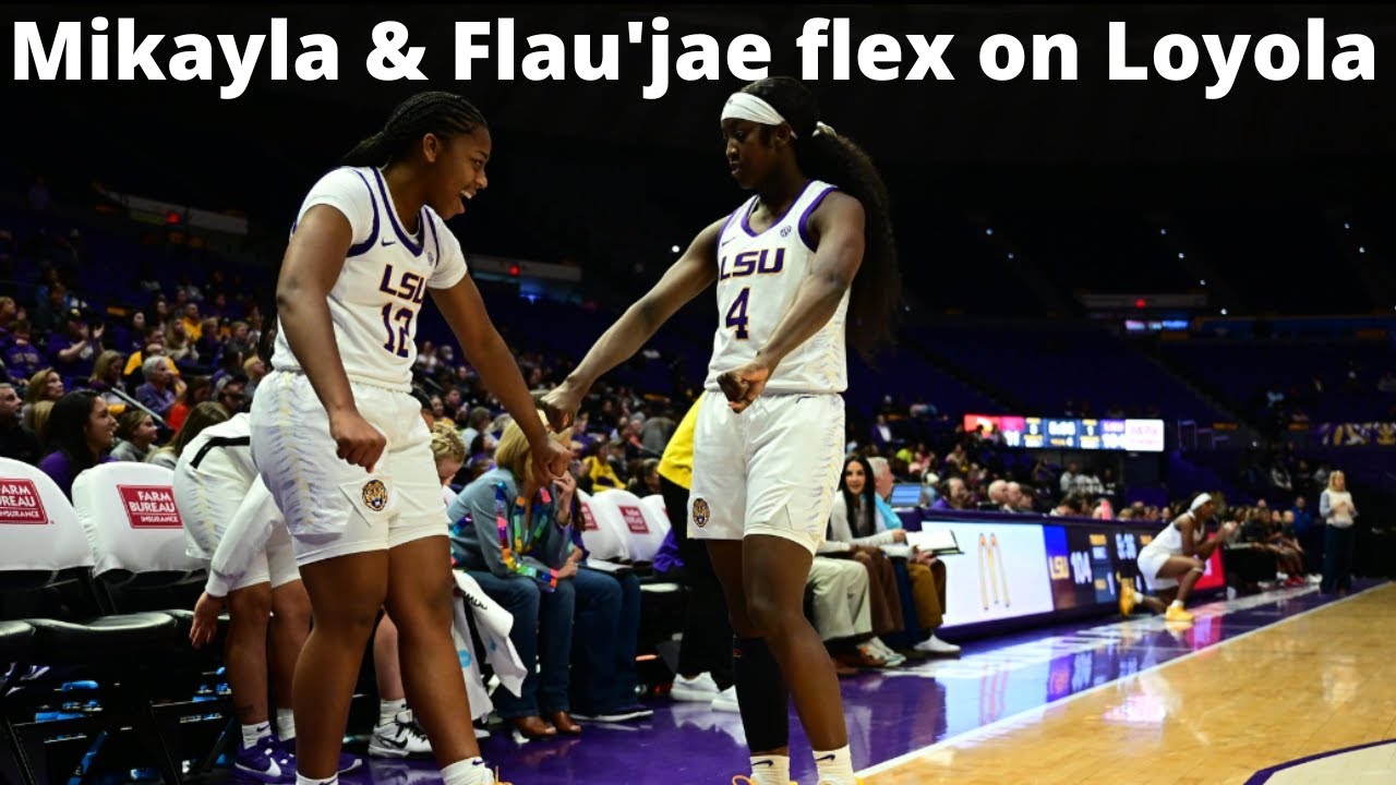 Oh My God LSU and Mikayla Williams are Scary Good - YouTube