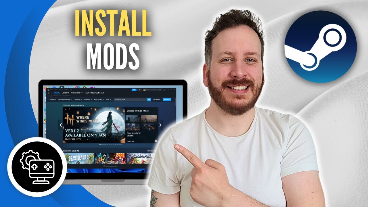 How To Install Mods To Steam Games - YouTube