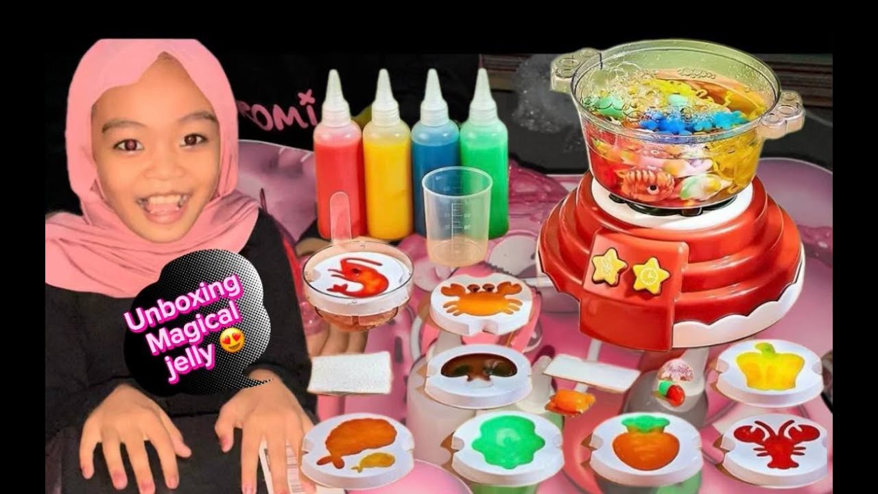 "MAINAN MASAK-MASAK INI BISA JADI JELLY?! 😱🍮 Unboxing & Review Hotpot ...