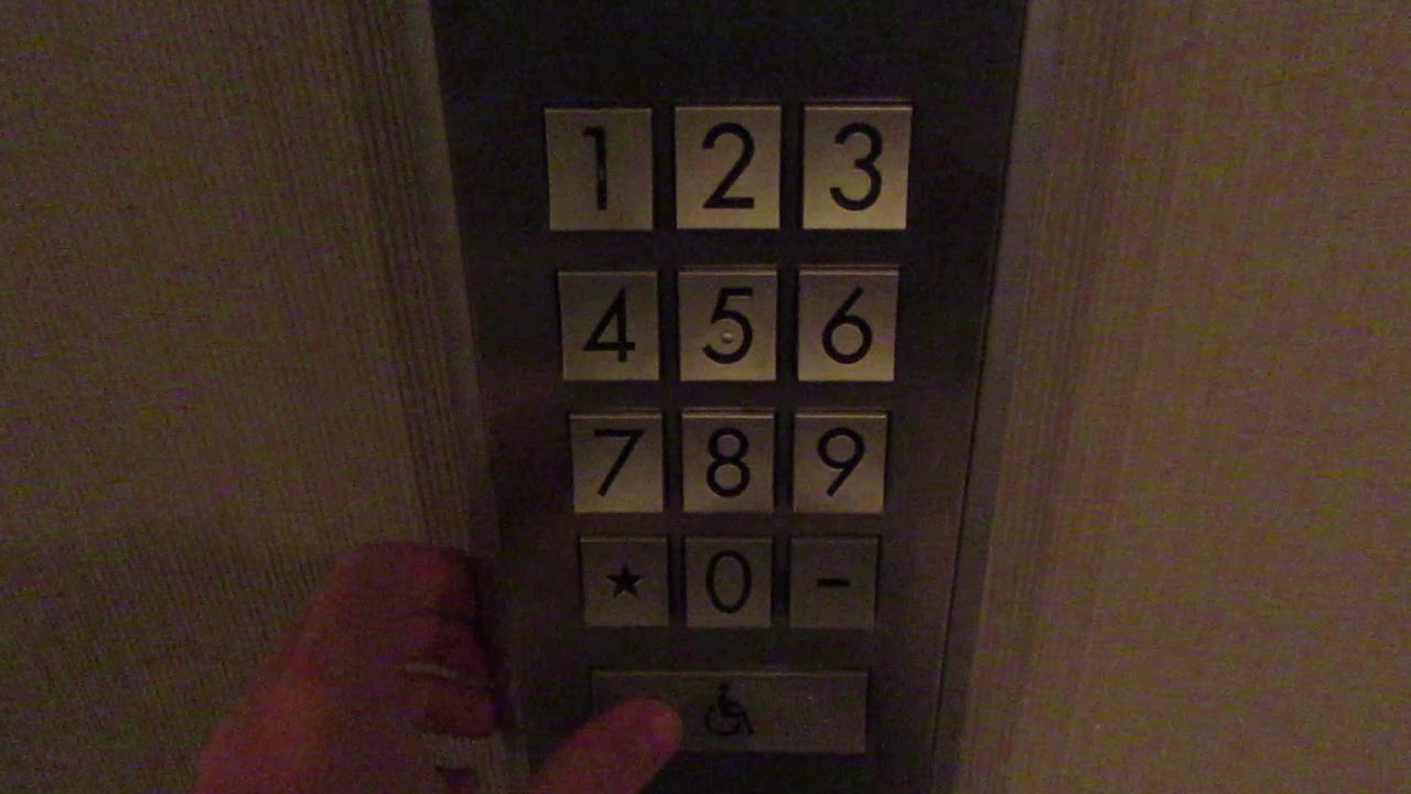 Schindler Miconic 10 elevators at the Row Hotel NYC - YouTube