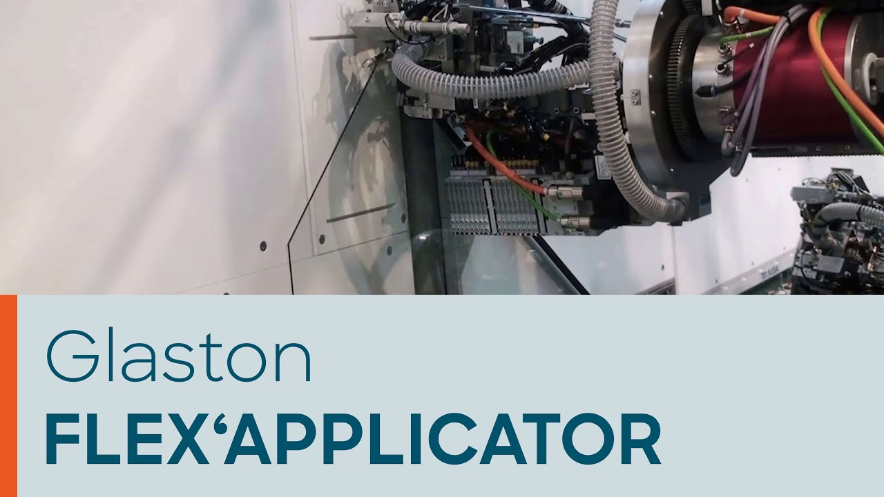 Glaston FLEX'APPLICATOR - YouTube