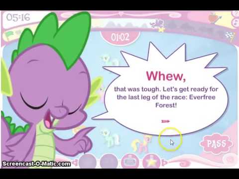 my little pony racing is magic - YouTube