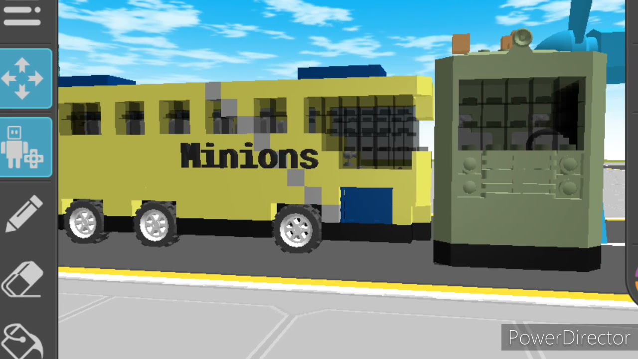 Draw Bricks Thank You Minions Bus Feat Malabar the Despicable Me - YouTube