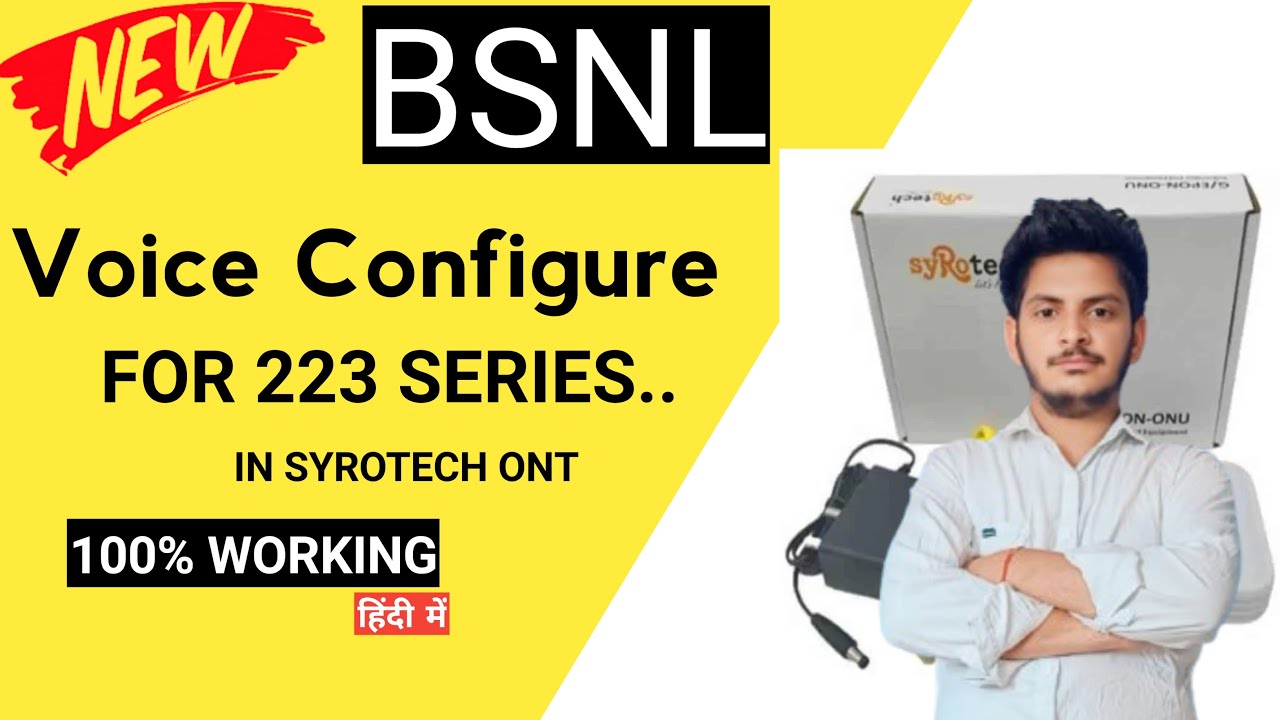 bsnl ftth landline configuration | bsnl ftth voice configuration ...