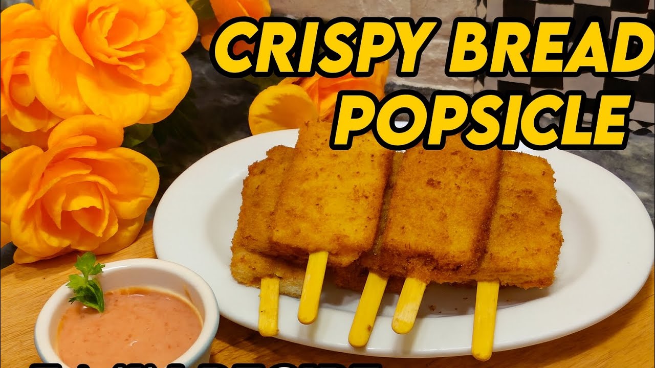 Crispy Bread Popsicle Recipe | 5 Minute Quick & Easy Snack | Bread ...
