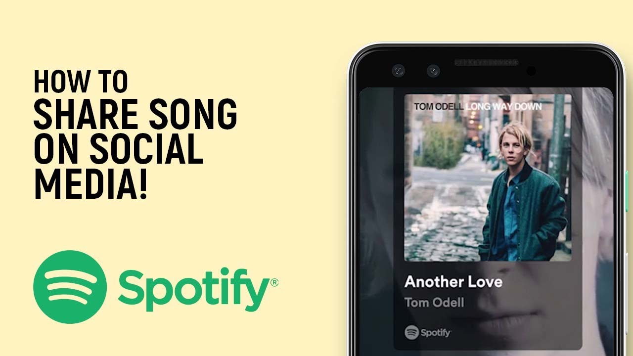 How to Share a Spotify Song on Social Media - YouTube