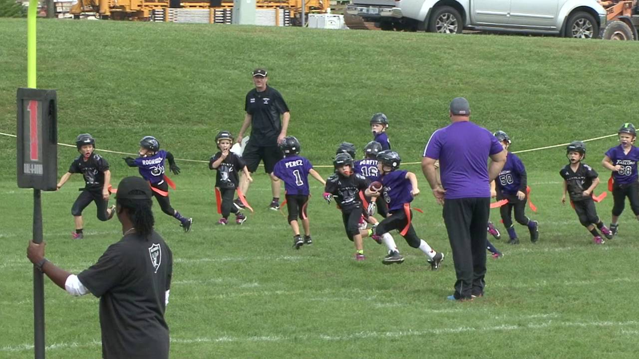 Bartlett Raiders Flag vs Lombard Falcons 10.16.16 - YouTube