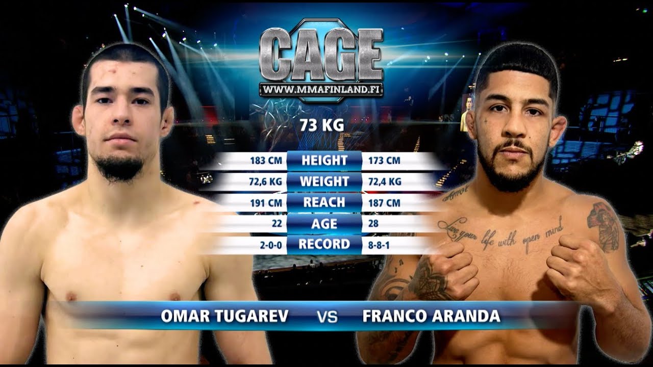CAGE 63: Tugarev vs Aranda (Complete MMA Fight) - YouTube