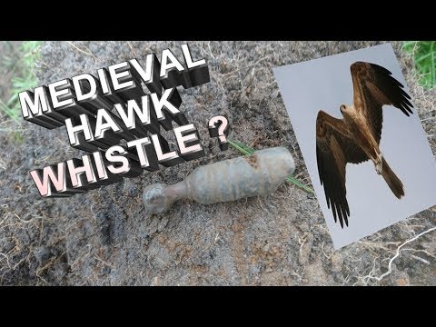 MEDIEVAL HAWK WHISTLE ON A COIN SHOOTING SITE ? - YouTube