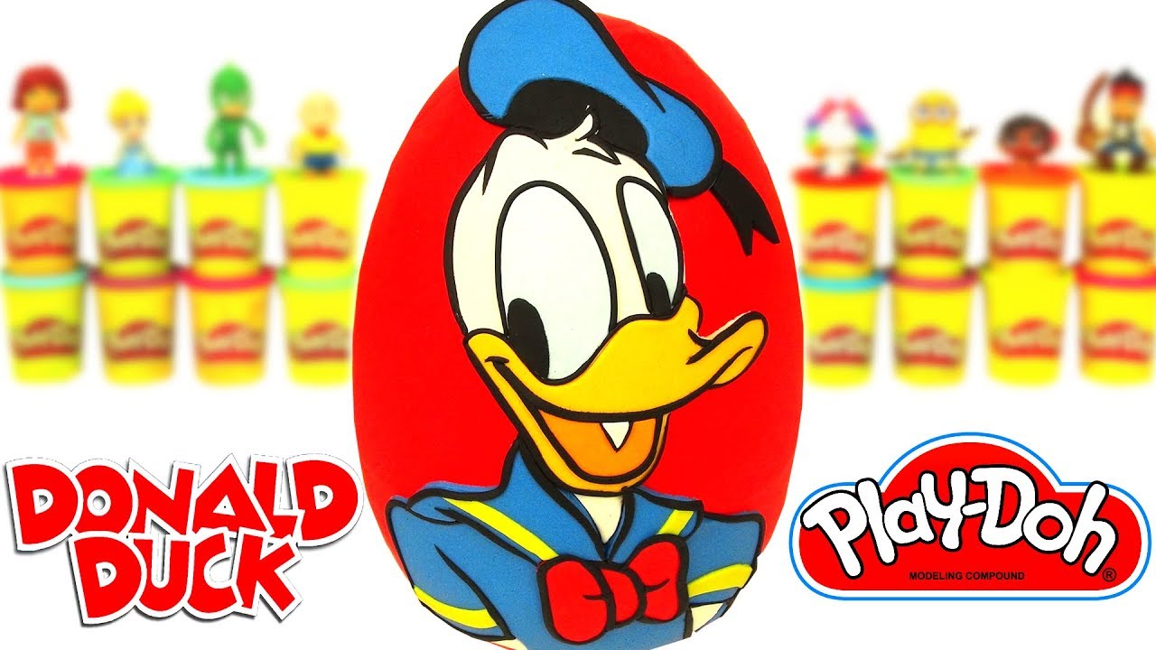 Donald Duck Vak Vak Amca Sürpriz Yumurta Oyun Hamuru - Cicibiciler ...
