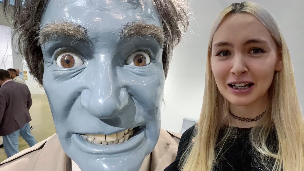 Gilticus на выставке современного искусства Cosmoscow - YouTube