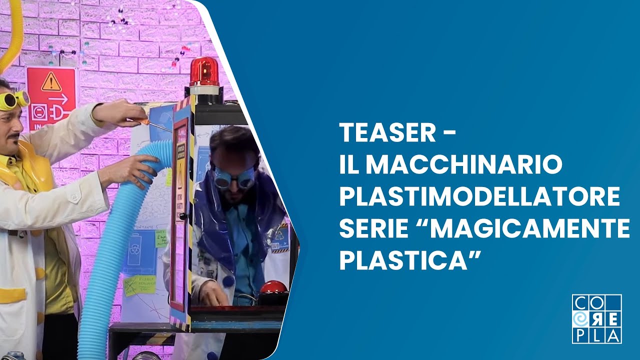 Teaser - Il macchinario plastimodellatore - Magicamente Plastica - YouTube