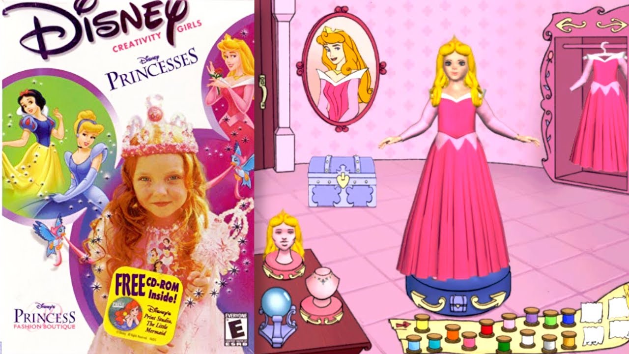 Disney's Princess Fashion Boutique (PC, Windows) [2000] longplay. - YouTube